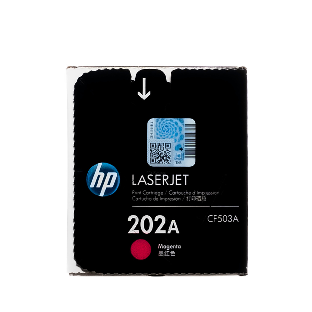 Original HP 202A Magenta LaserJet Toner Cartridge (CF503A)