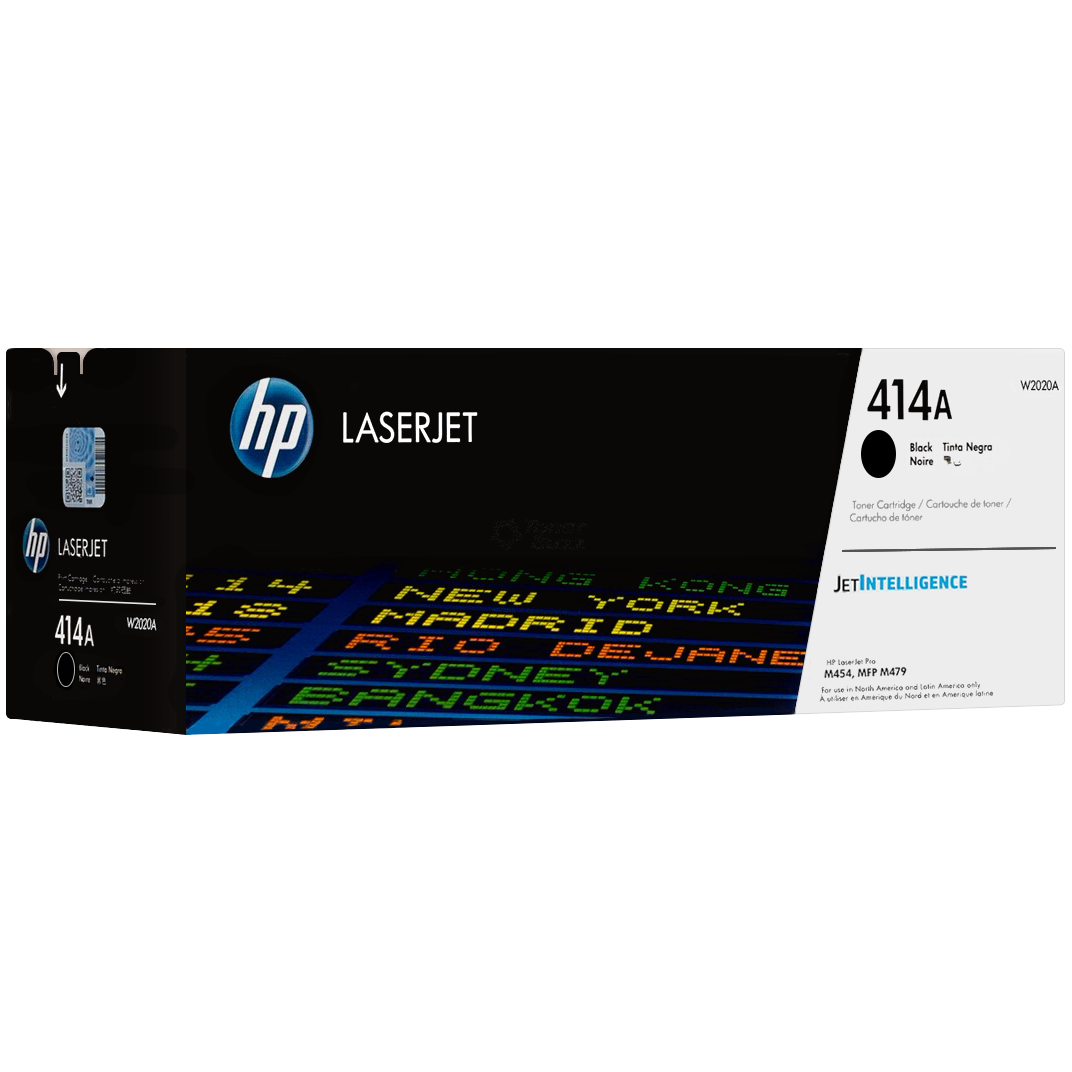 Original HP 414A Black LaserJet Toner Cartridge (W2020A)