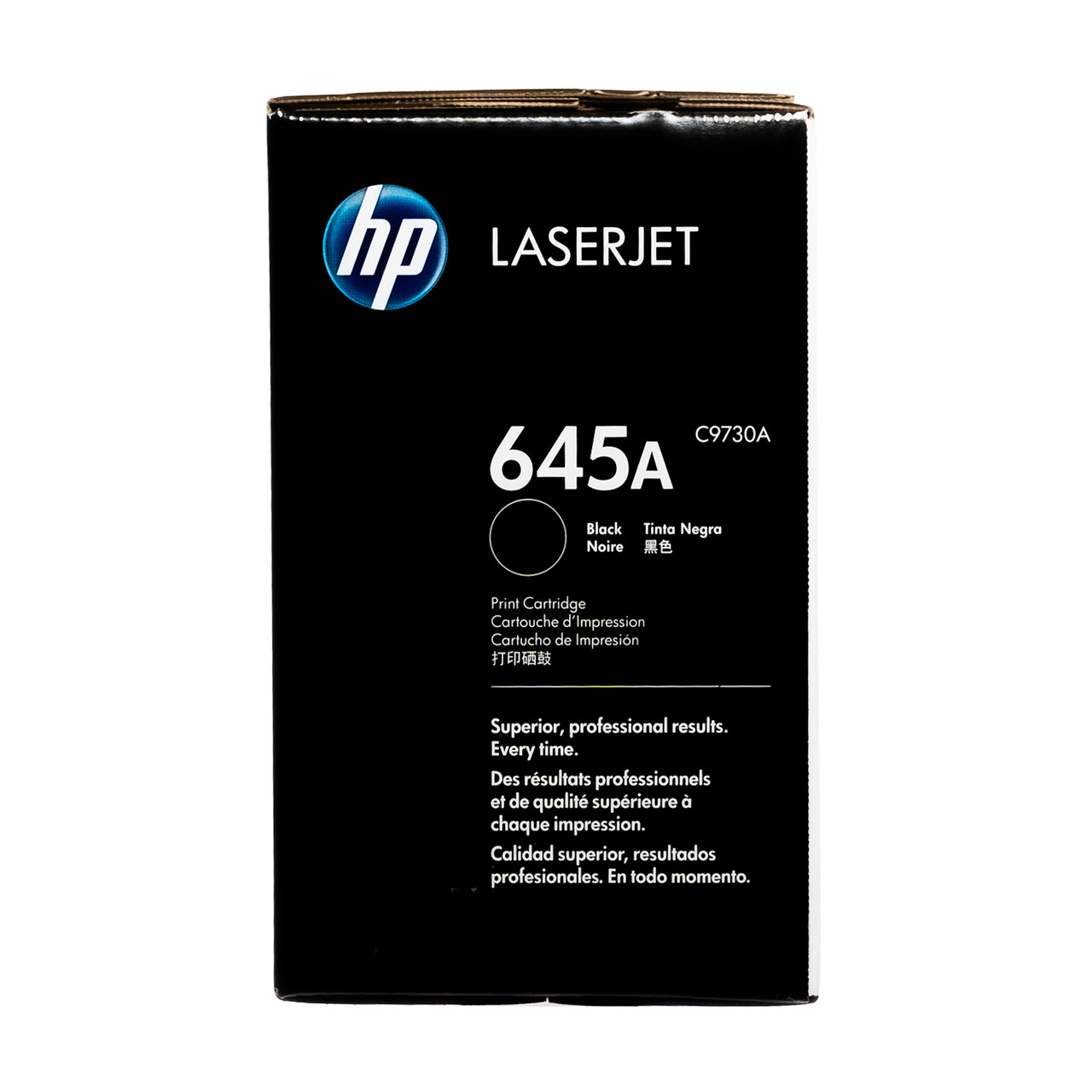 Original HP 645A Black LaserJet Toner Cartridge (C9730A)