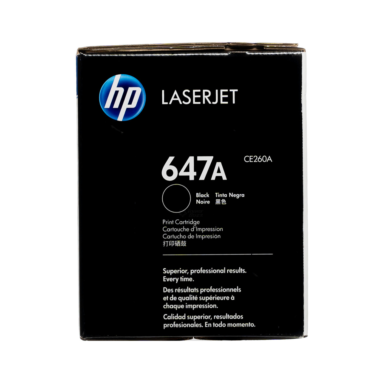 Original HP 647A Black LaserJet Toner Cartridge (CE260A)