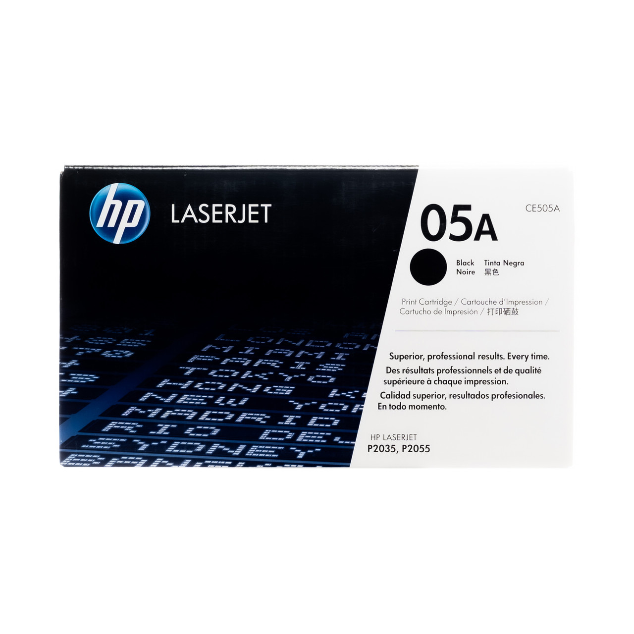 Original HP 05A Black LaserJet Toner Cartridge (CE505A)