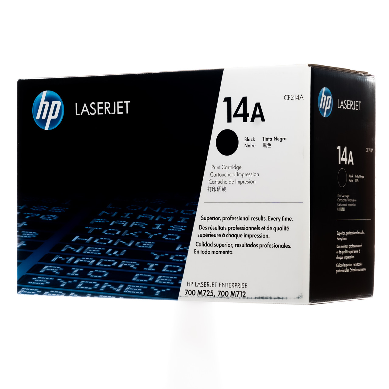 Original HP 14A Black LaserJet Toner Cartridge (CF214A)