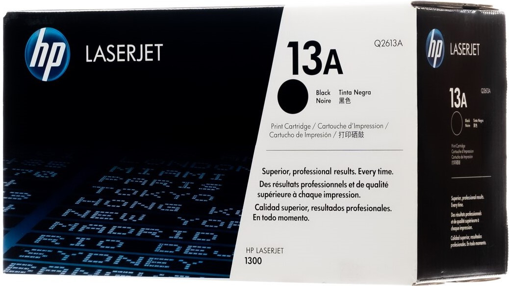 Original HP 13A Black LaserJet Toner Cartridge (Q2613A)