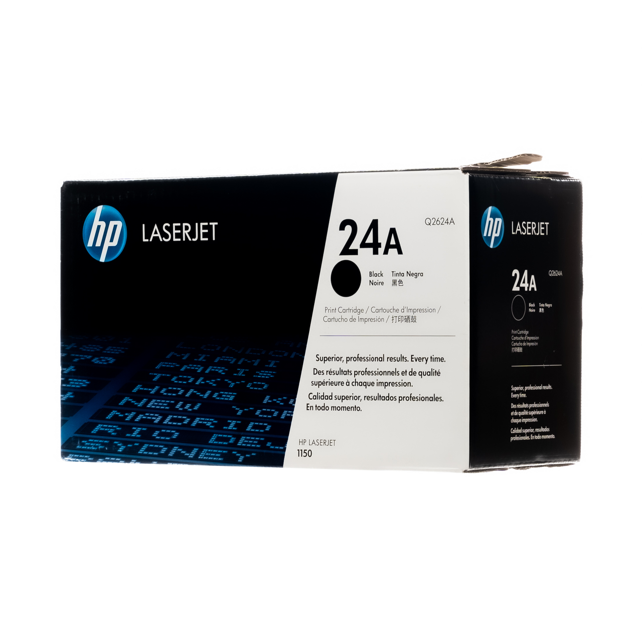Original HP 24A Black LaserJet Toner Cartridge (Q2624A)