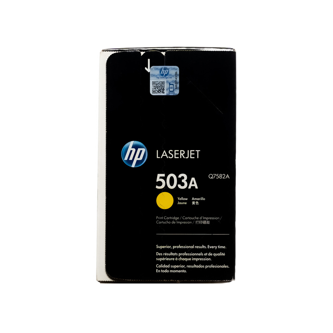Original HP 503A Yellow LaserJet Toner Cartridge (Q7582A)