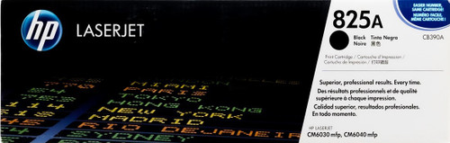 Original HP 825A Black LaserJet Toner Cartridge (CB390A)