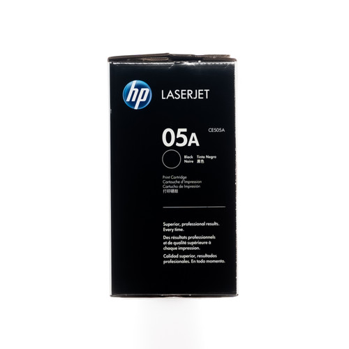 Original HP 05A CE505A Black LaserJet Toner Cartridge - Original Supplies