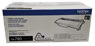 Original Brother TN-780 Black Super High-Yield Laser Toner Cartridge ...