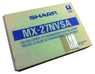 Original Sharp Color Developer MX27NVSA, 3/Pack