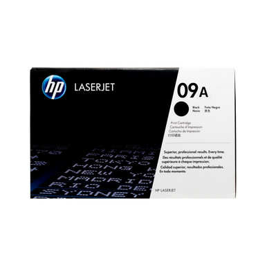 Original HP 09A Black LaserJet Toner Cartridge (C3909A)