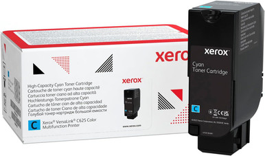 Original Xerox VersaLink C625 Cyan High - Yield Toner Cartridge (006R04637)