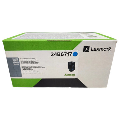 Original Lexmark XC4150 Cyan Toner Cartridge (24B6717)