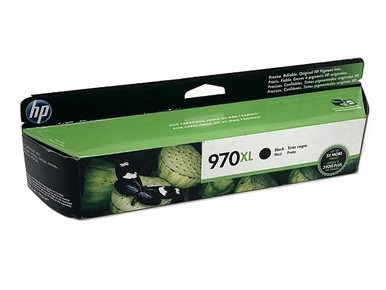 Original HP 970XL Black High-Yield Ink Cartridge (CN625AM)