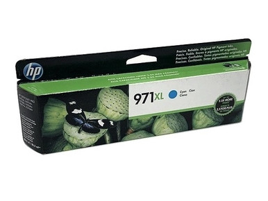 Original HP 971XL Cyan High-Yield Ink Cartridge (CN626AM)