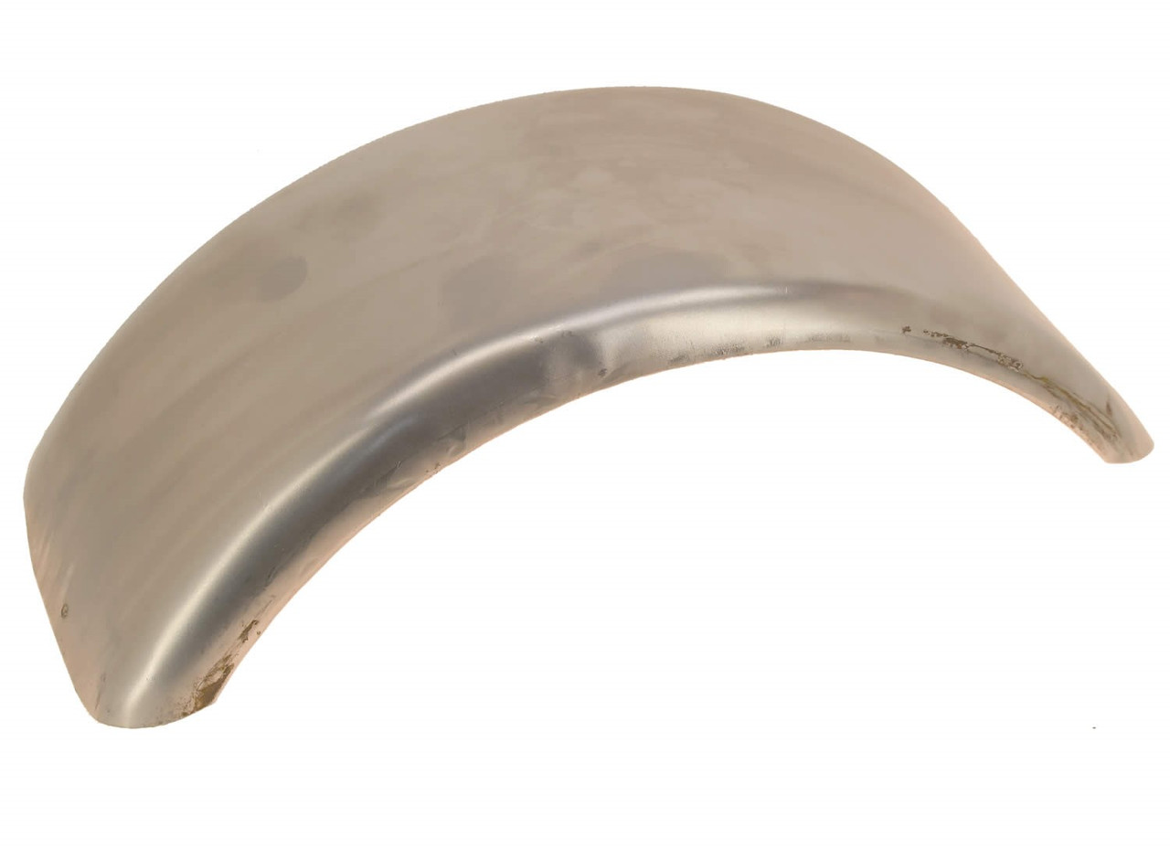 6" Wide Mini Bike Raw Steel Fender - GoPowerSports.com