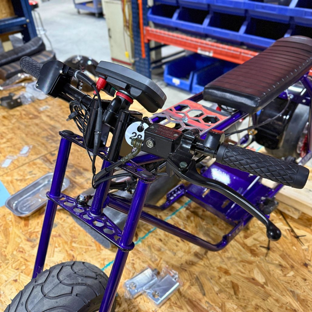 Mini Bike Handlebars, 25¼" Drag Bars (MBDRAGBARS)