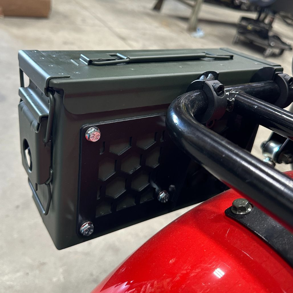Mini Bike Storage Box Mount | Frame | GoPowerSports