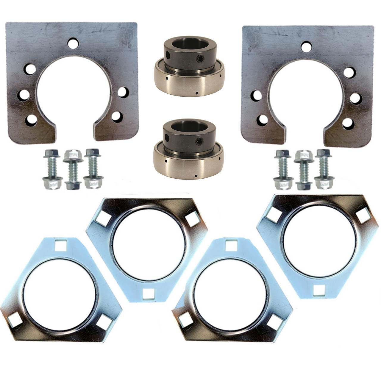 3 Hole 1" Axle Bearing Kit - GoPowerSports.com
