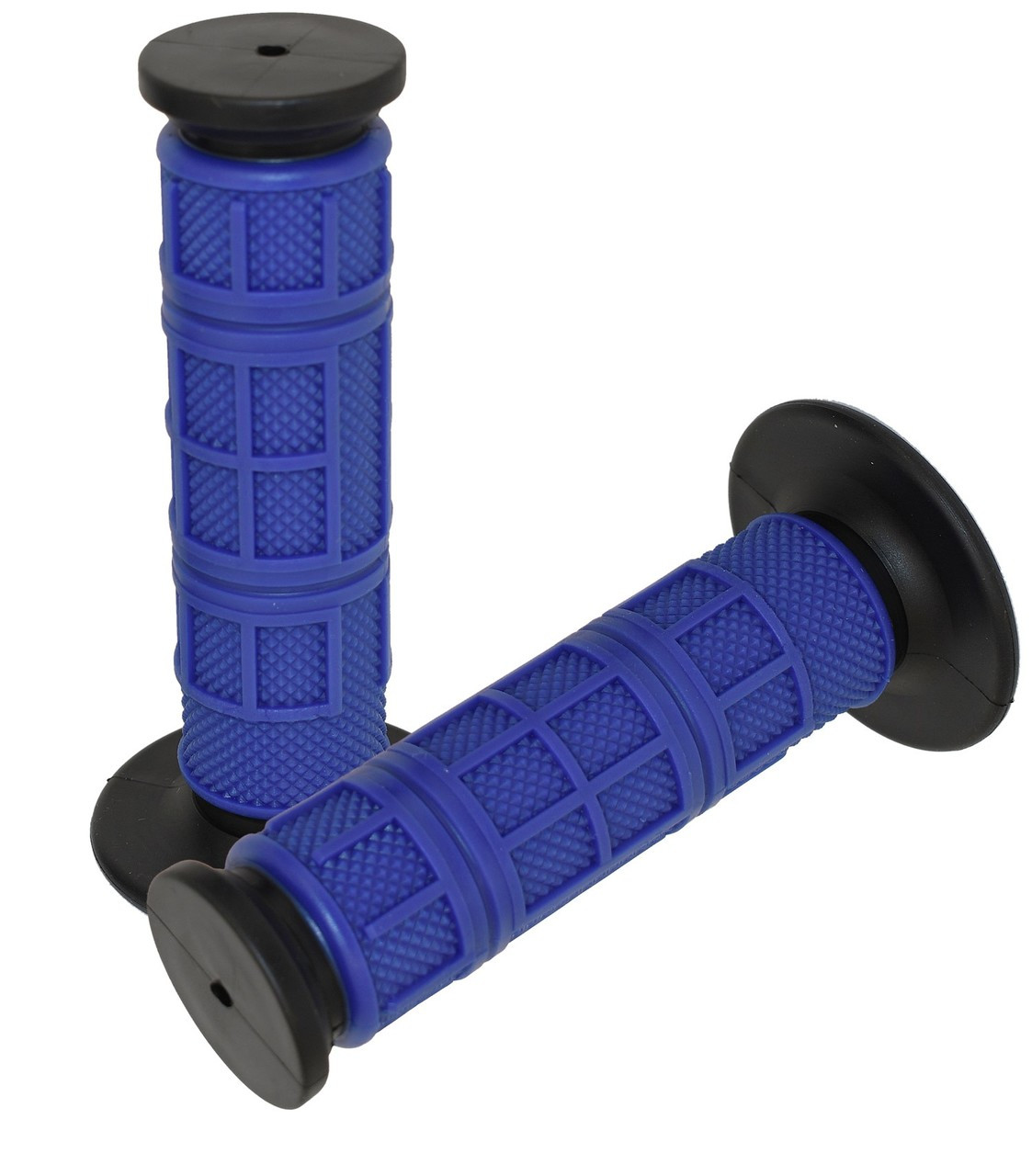 Blue Handle Bar Grips - GoPowerSports.com