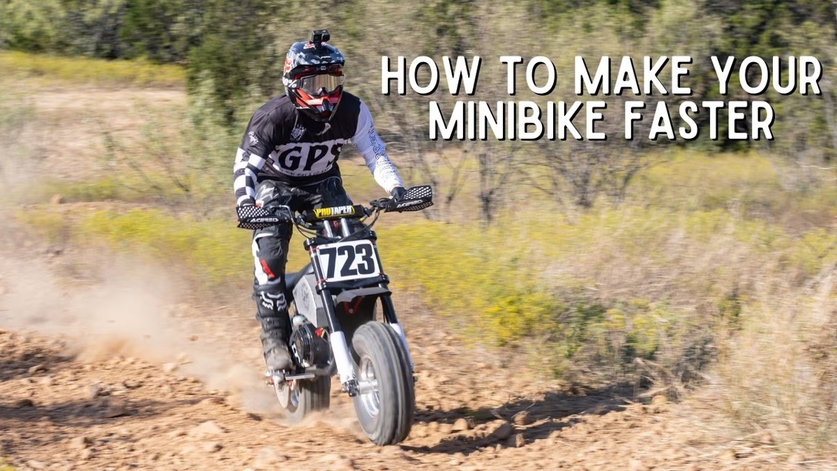 How To Make Your Minibike Faster - GoPowerSports.com