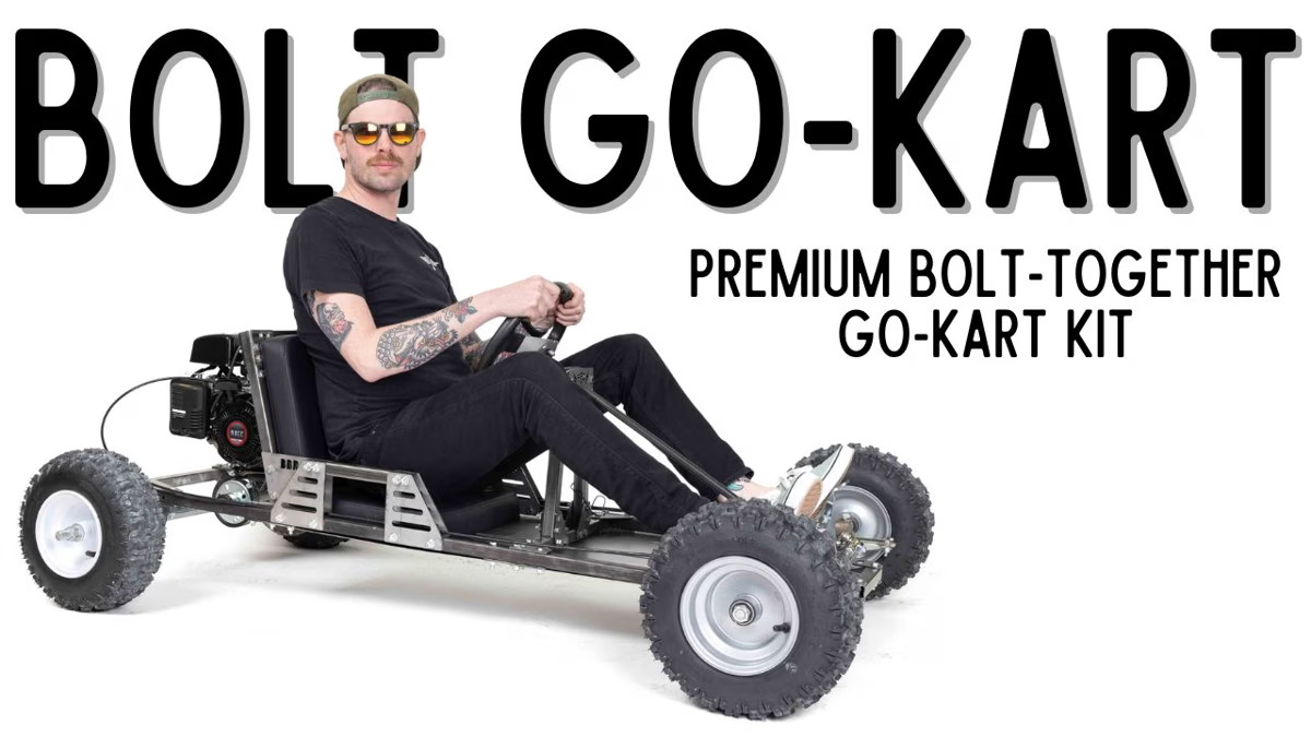 The Bolt Go Kart Kit - GoPowerSports.com