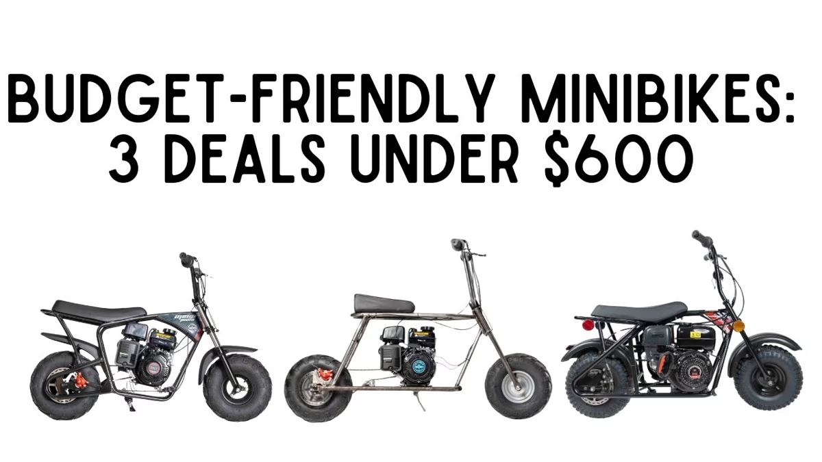 Top 3 Budget Minibikes - GoPowerSports.com