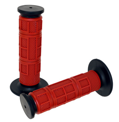 Red Handle Bar Grips - GoPowerSports.com