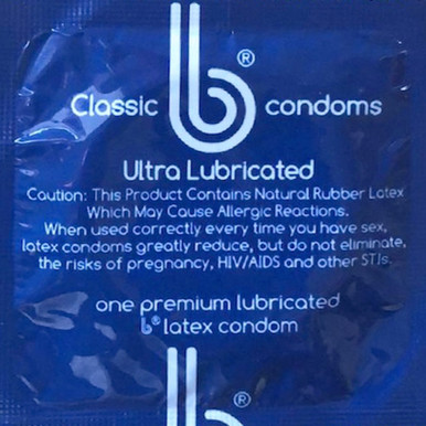 b Condoms Classic Ultra-Lubricated