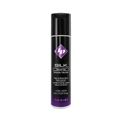 ID Silk Lubricant - Silicone and Water Blend 1 fl oz Pocket Bottle