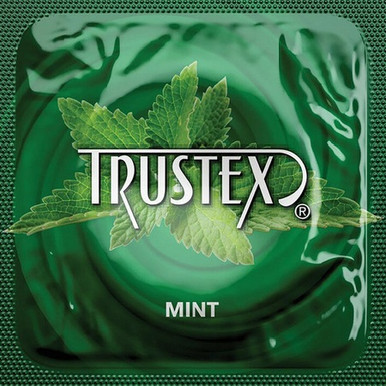 Trustex Mint Flavored Lubricated Condoms
