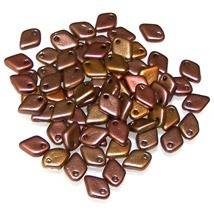 50 Dragon Scale Beads - Metallic Mix