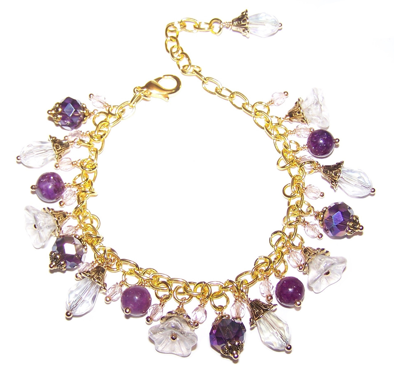 Glorious Blooms DIY Beaded Jewelry Making Kit Set