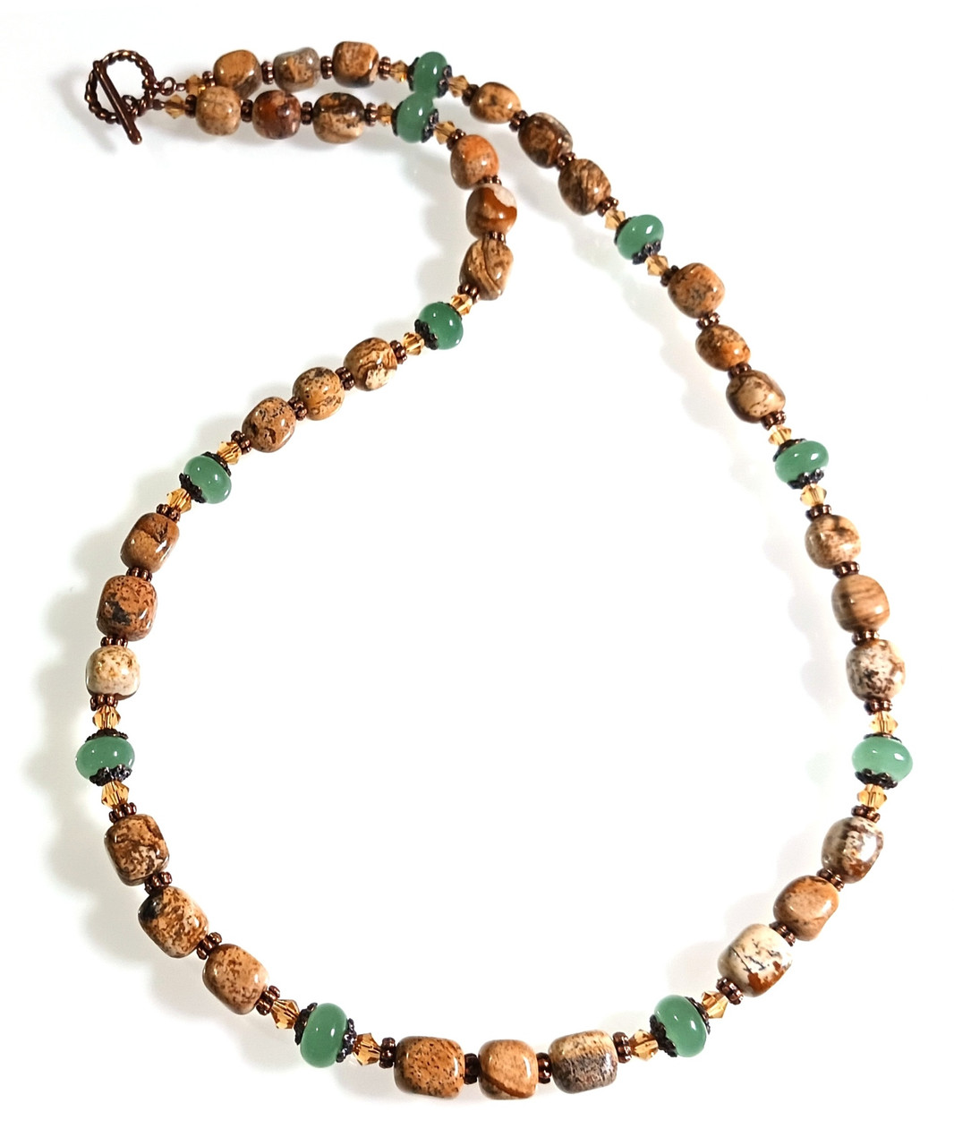 Picturesque Cavern DIY Beaded Necklace Jewelry Making Kit