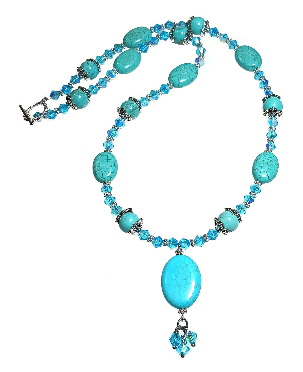 Turquoise Elegance DIY Beaded Jewelry Making Set