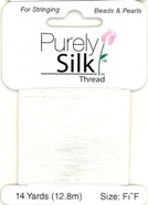 14 Yard Card of Purely Silk Thread - Size FFF