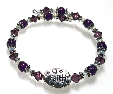 Faith DIY Beaded Bracelet Jewelry Making Kit
