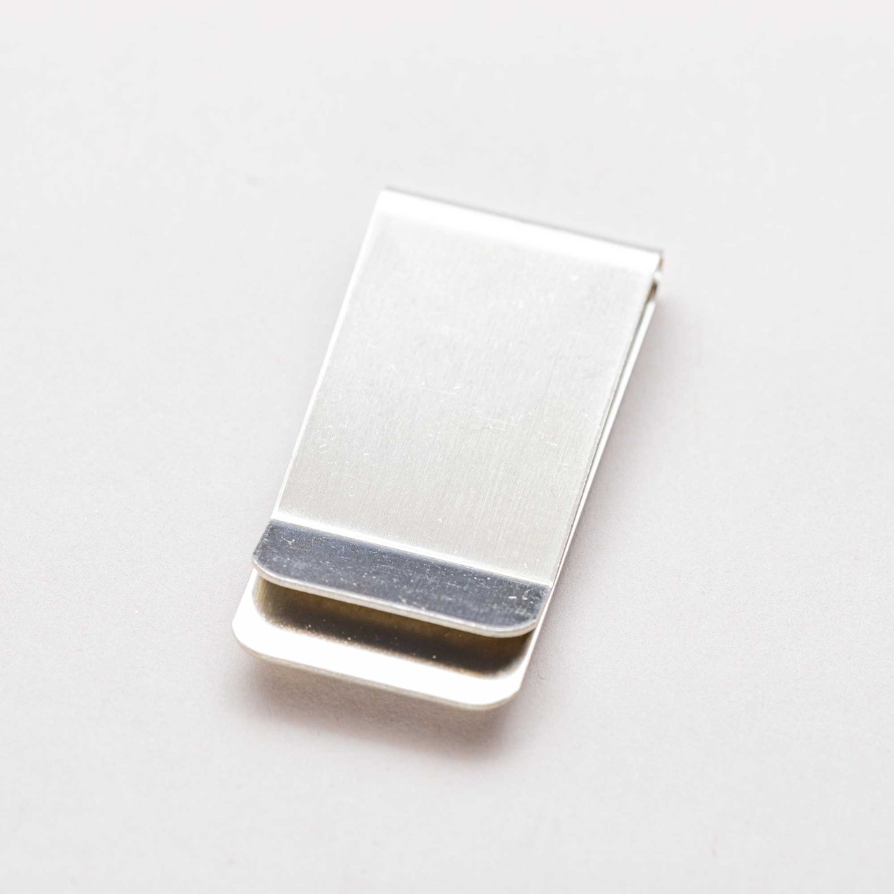 Pewter Money Clip Handmade in USA | Customize with Engraving