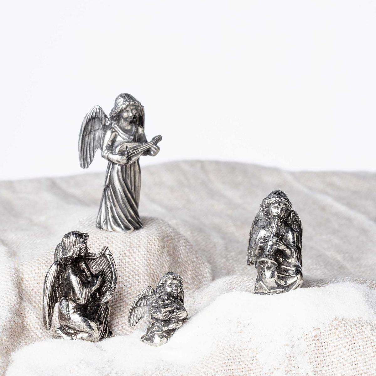 Angels Nativity Set - Danforth Pewter - Made in USA
