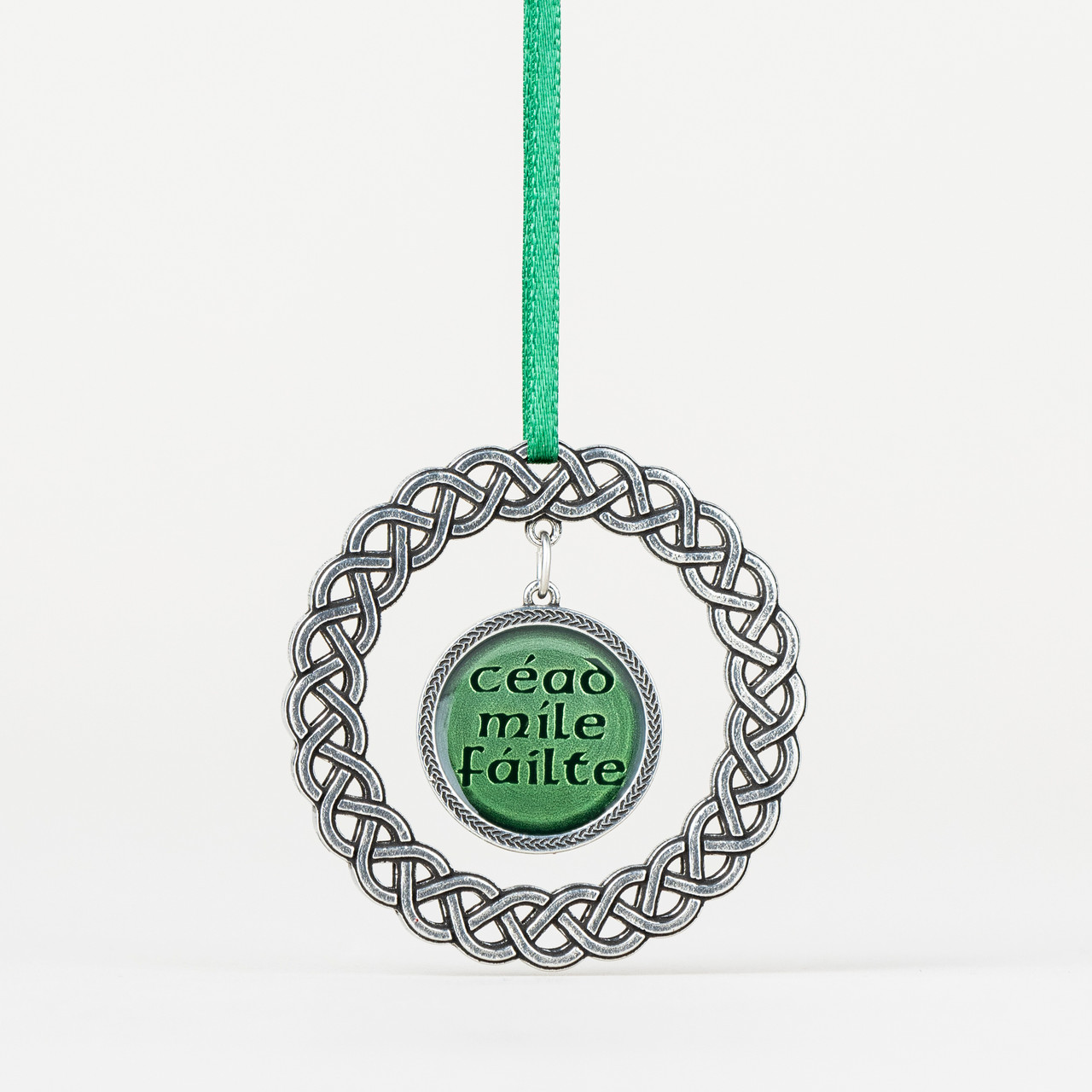 Irish Welcome Ornament - Danforth Pewter