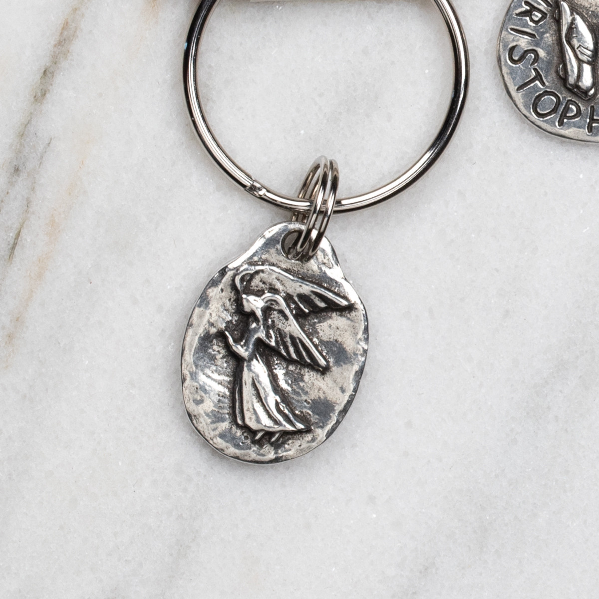 Striped Bass Keyring - Danforth Pewter