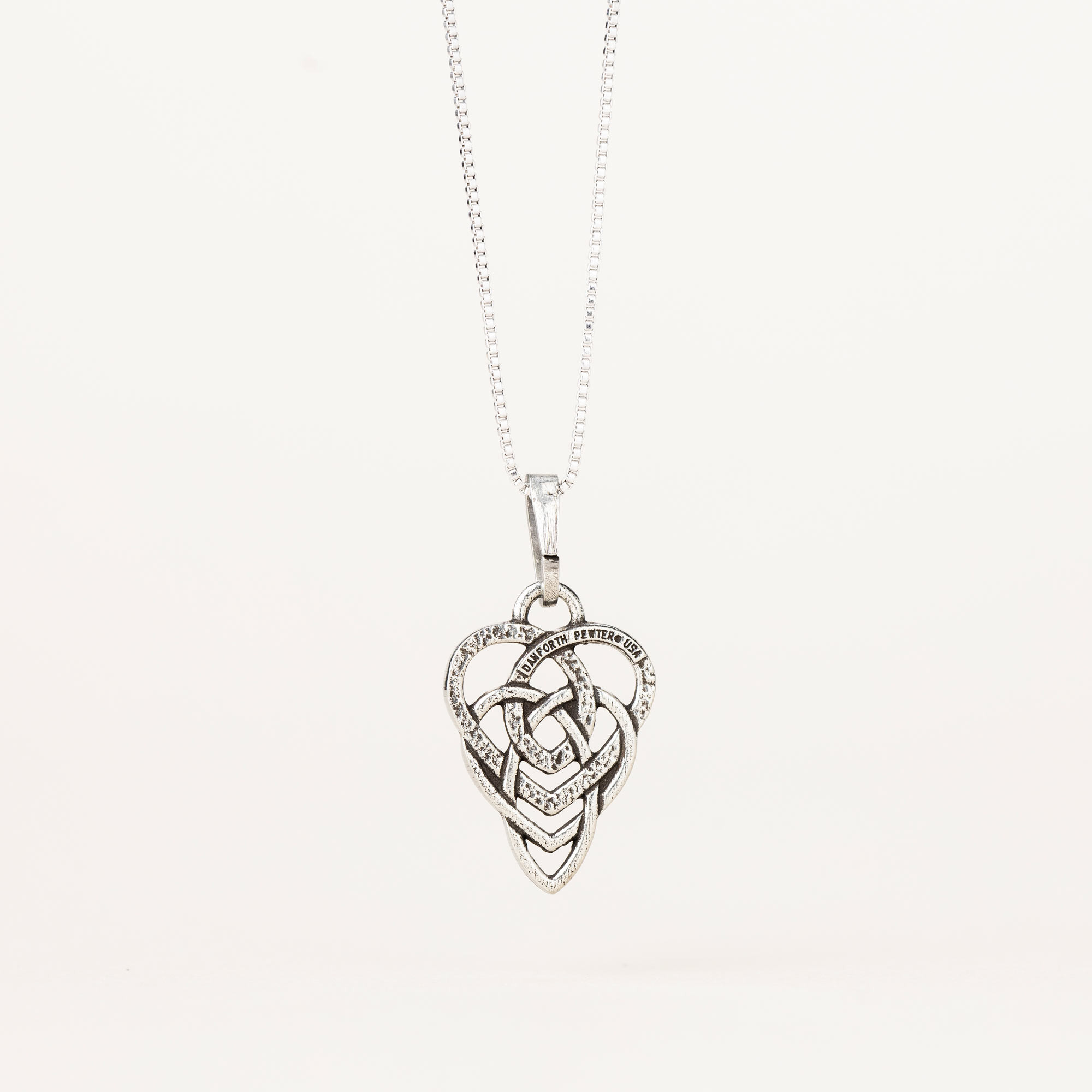 Celtic Motherhood Knot Necklace | Danforth Pewter USA