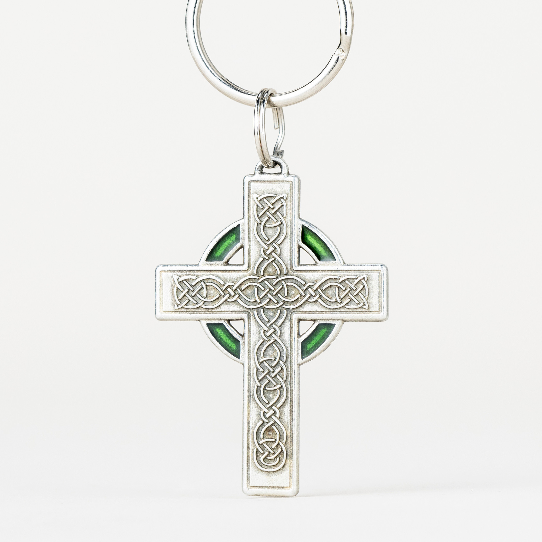 Celtic Knot Keyring - Danforth Pewter - Made in USA
