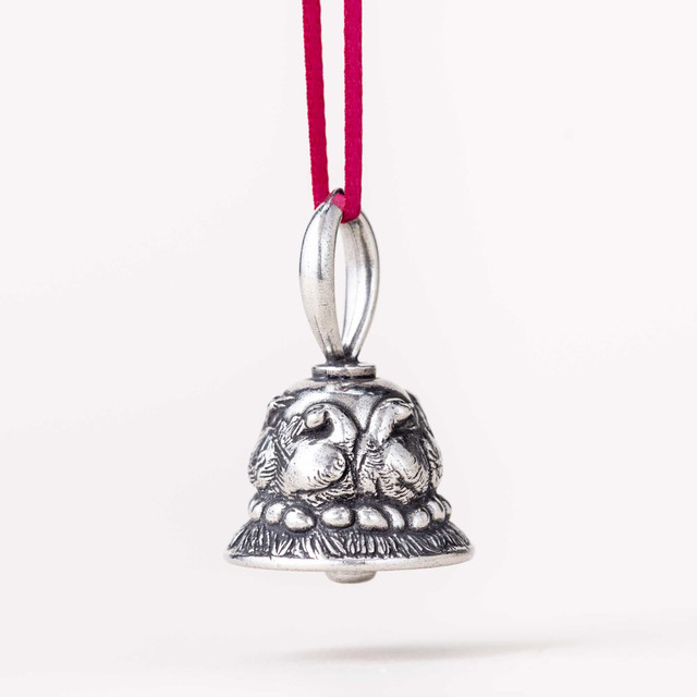 Ten Lords A Leaping Mini Bell - Danforth Pewter - Made in USA