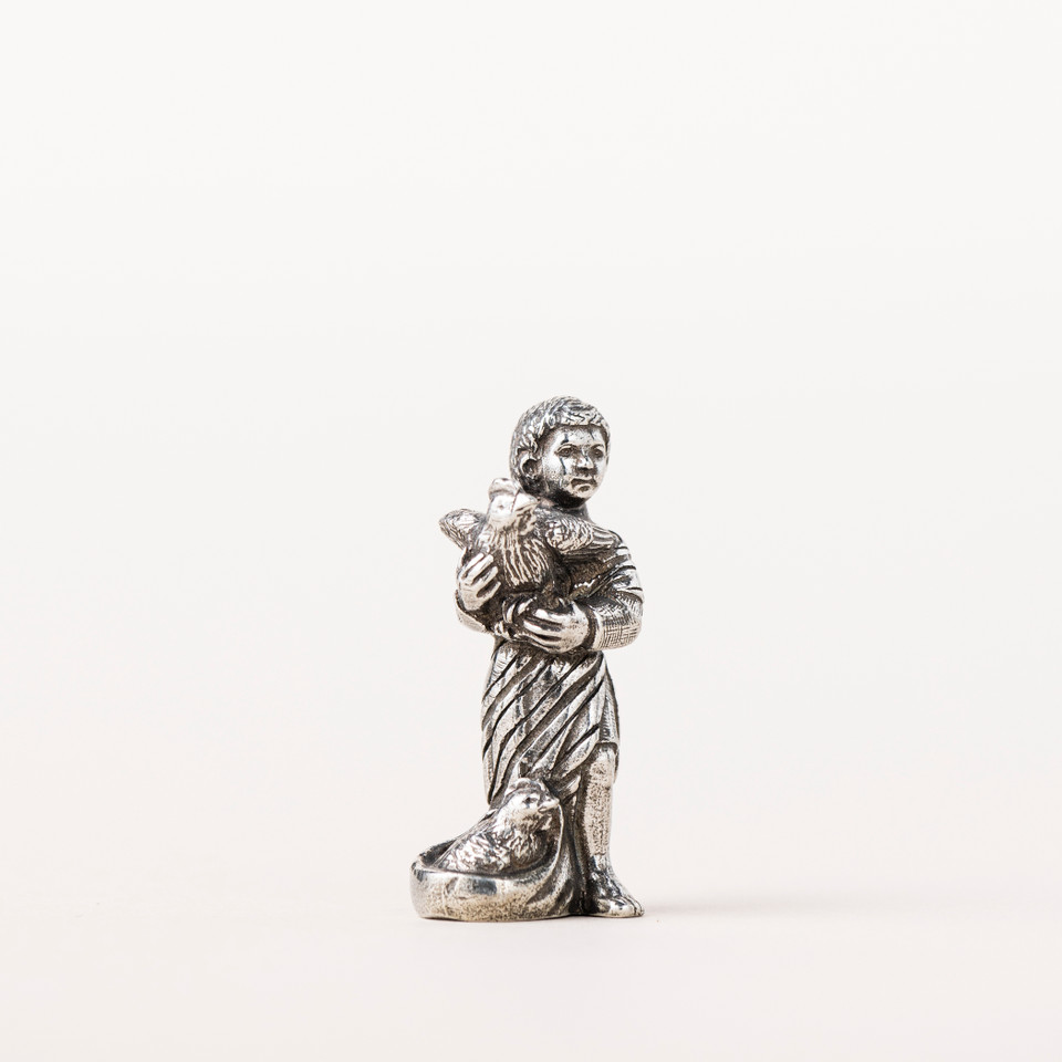 Innkeeper Family Nativity Set - Danforth Pewter - Made in USA