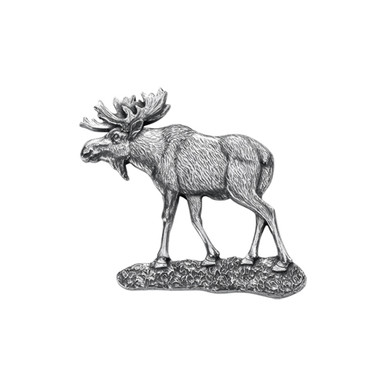 Moose Lapel Pin | Handmade Pewter