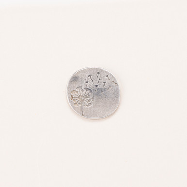 Dandelion Pocket Charm | Make A Wish Pocket Coin | Handmade in USA