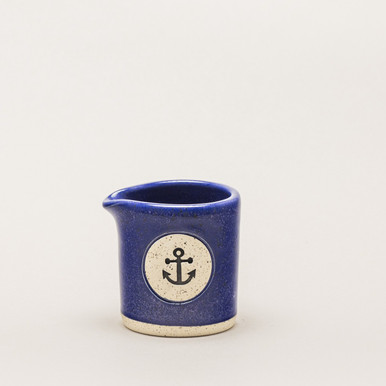 Mini Pitcher / Blue with Anchor - Danforth Pewter