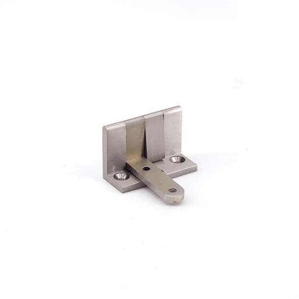 Overlay Angle Hinge, Satin Nickel (AHW-20/SN) | Sugatsune