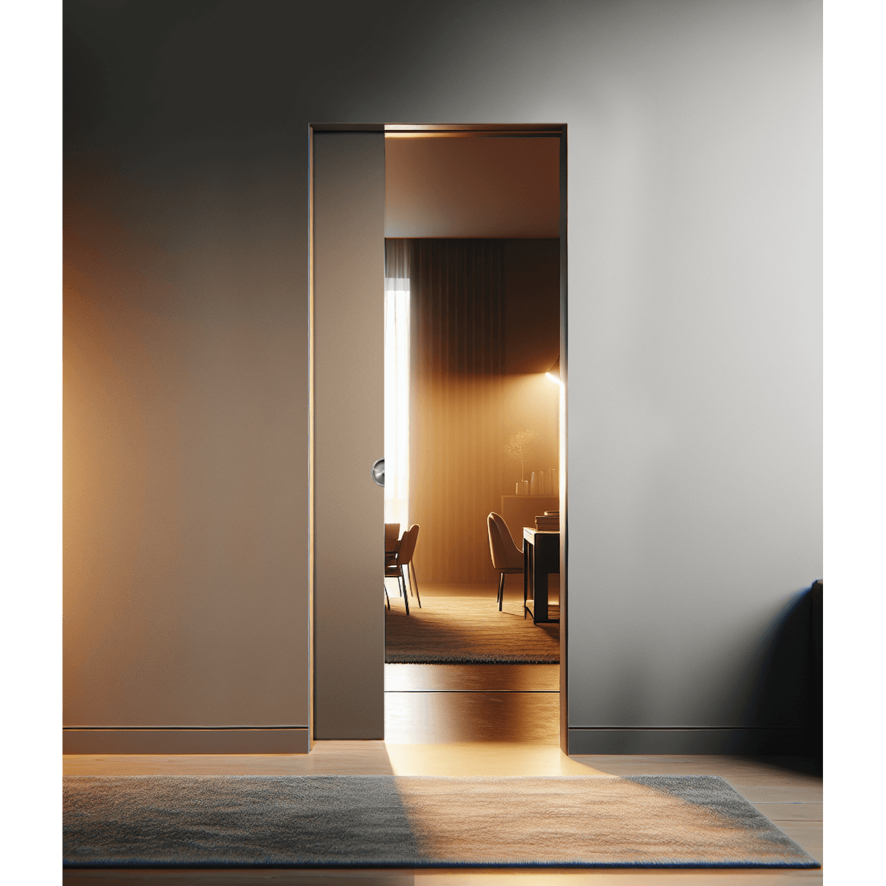Retail Kitted Surface-Mount Two-Way Soft-Close Sliding Door System ...