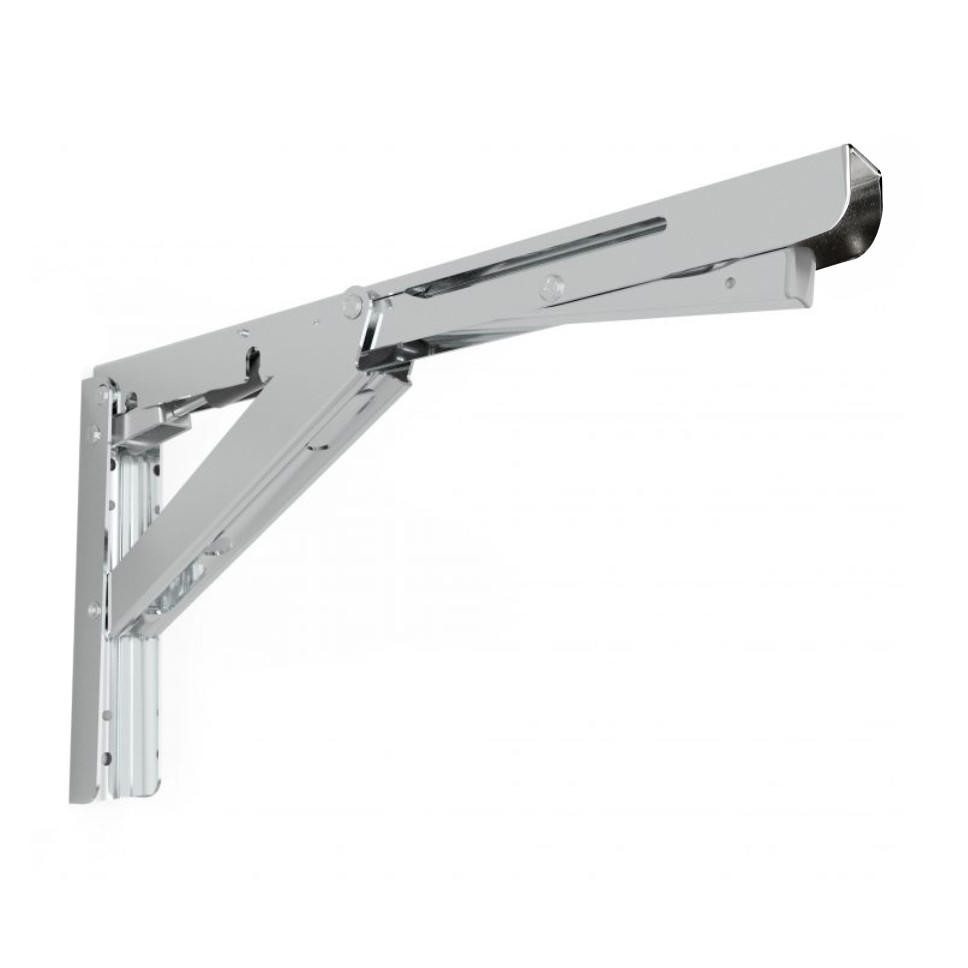 Fold Away Shelf Bracket with Damper, EB-303/EP-D | Sugatsune
